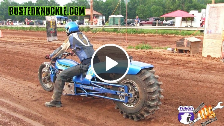 Top Fuel Motorcycle Dirt Drag Racing - Busted Knuckle Films