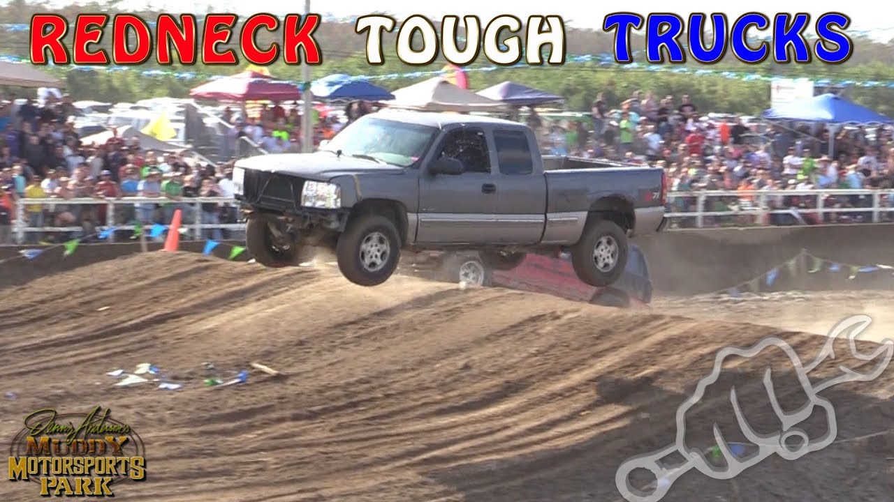 Redneck Tough Truck Racing - North vs South 2017 at DAMM Park