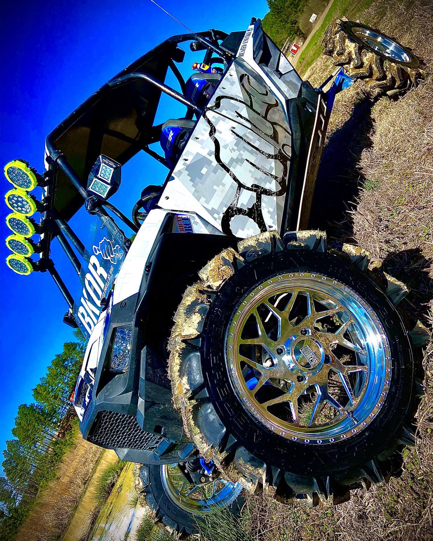 RZR MUD BOGGING with the Busted Knuckle Mega RZR