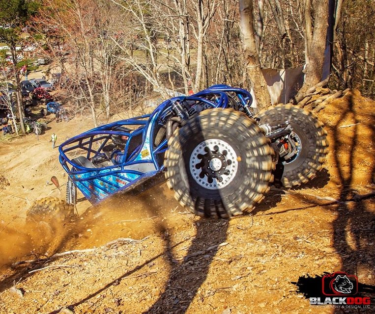 Rock Bouncer Racing Wreckage at SRRS Windrock