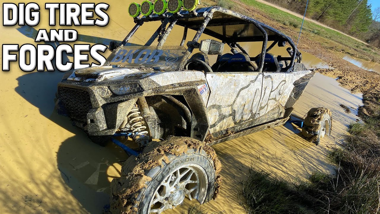 RZR MUD BOGGING with the Busted Knuckle Mega RZR